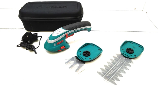 BOSCH ISIO SHAPE and Edge 3.6V Cordless Shrub/Grass Shear + Case - Used £44.13 - PicClick UK