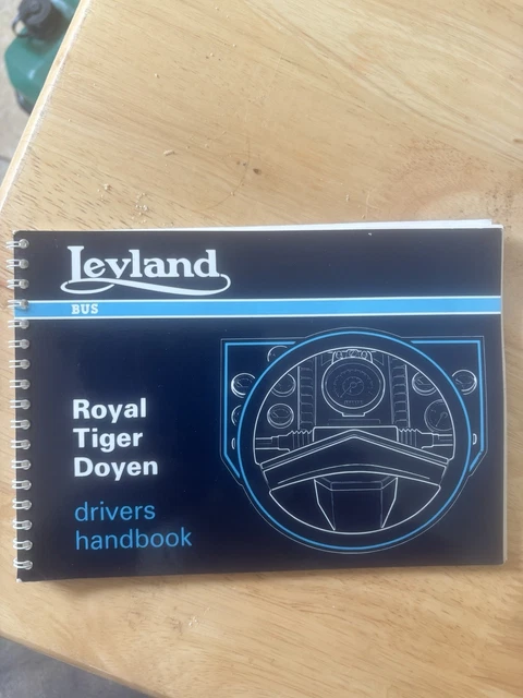 LEYLAND TIGER BUS Coach Drivers Handbook Manual £12.02 - PicClick UK