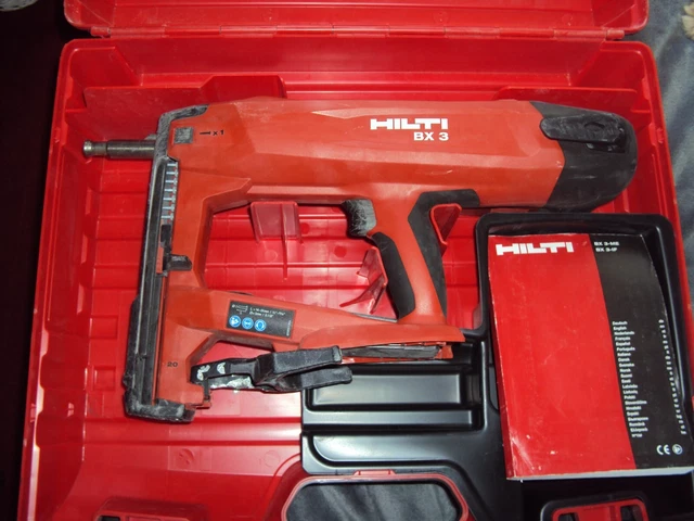 HILTI BX3-ME NAIL GUN "Parts Only" £51.00 - PicClick UK