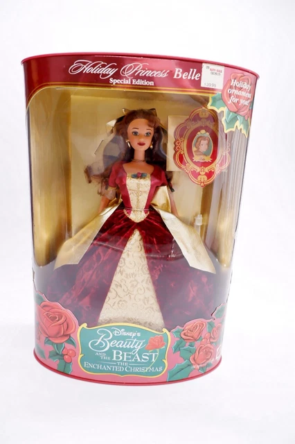 DISNEY 1997 Beauty and the Beast The Enchanted Christmas Fabriqué en ...