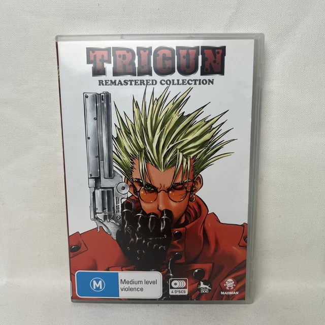 TRIGUN COLLECTION REMASTERED DVD Region 4 Yashuhiro Nightow 26 Episodes ...