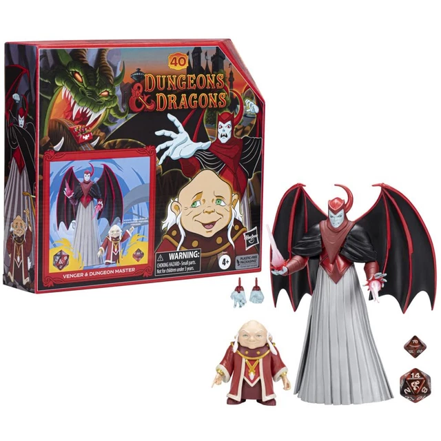 DUNGEONS & DRAGONS Cartoon Classics Scale Dungeon Master & Venger EUR ...