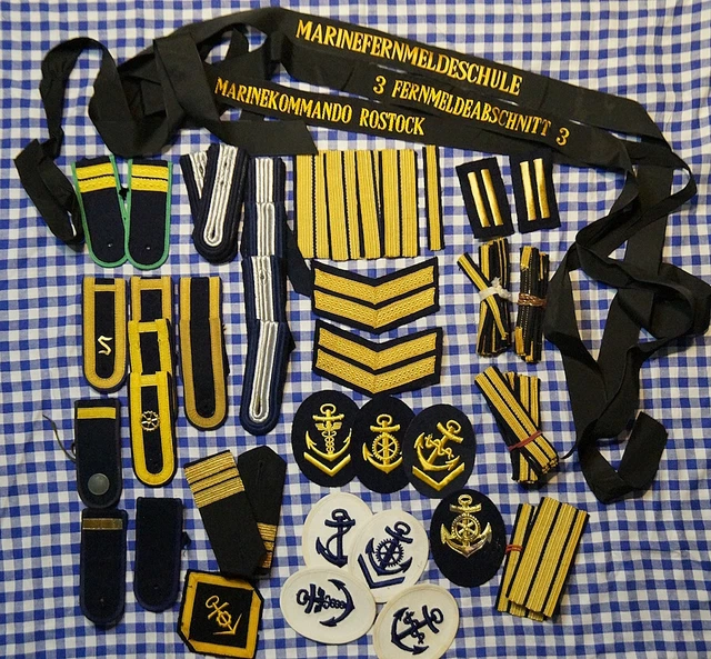 VOLKSMARINE NVA BUNDESMARINE Bundeswehr Marine Kriegsmarine Konvolut ...