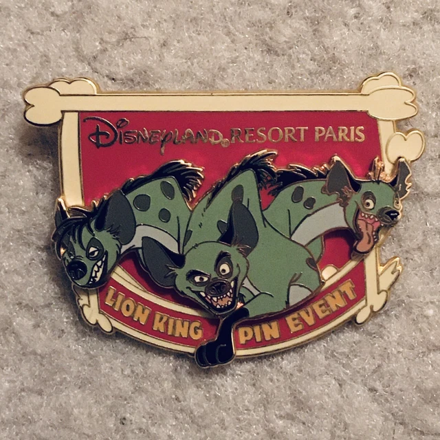 DISNEYLAND PARIS LION King Pin Event Hyenas Disney Pin, LE 400 £34.91 - PicClick UK