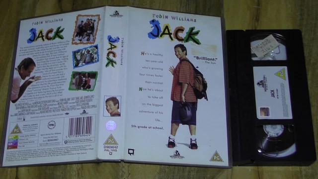 JACK VHS VIDEO Tape Big Box Ex Rental Touchstone £4.99 - PicClick UK