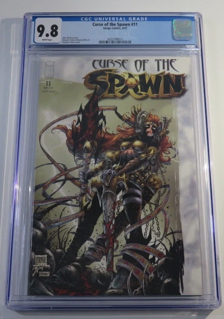 CURSE OF SPAWN 11 CGC 9,8 pages blanches Angela McElroy Turner Miki EUR 169,36 - PicClick FR