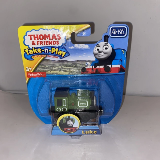THOMAS & FRIENDS Take N Play Die cast Luke Brand new Unopened mint box ...
