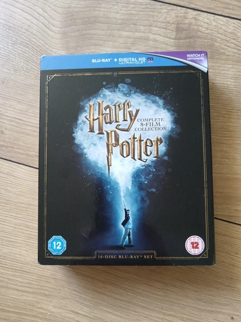 HARRY POTTER COMPLETE 8-Film 16-Disc Collection Blu-ray Box Set 2016 ...