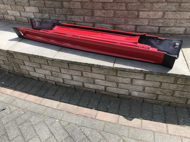 GENUINE BMW MINI JOHN COOPER WORKS JCW AERO SIDE SKIRTS R50 R52 R53 ...