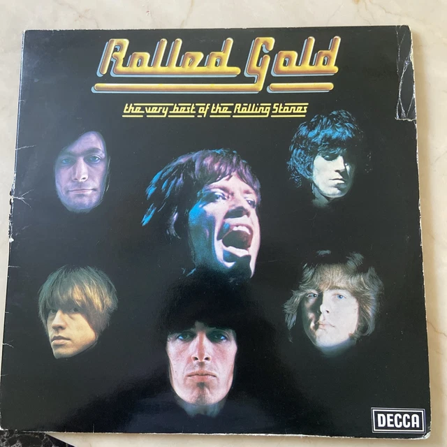 THE ROLLING STONES ROLLED GOLD ALBUM DOUBLE LP GATEFOLD BEST OF stereo ...