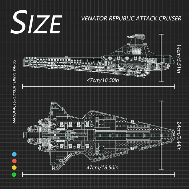 VENATOR-CLASS STAR DESTROYER Aka Republic Attack Cruiser Construction ...