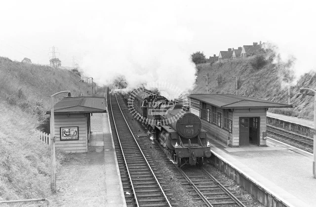 PHOTO BR BRITISH Railways Steam Locomotive Hughes 42707 at Horfield ...