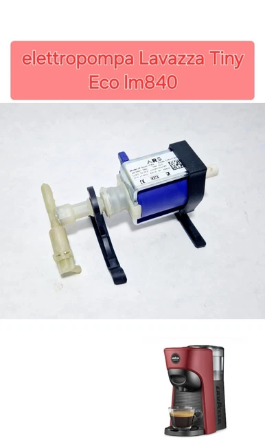 ELETTROPOMPA MACCHINA CAFFE LAVAZZA A Modo Mio LM 840 Pompa acqua Lm840 Tiny Eco EUR 17,96 ...