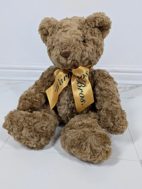 VINTAGE WARNER BROS STUDIO STORE Exclusive Teddy Bear Plush 2000 Brown ...