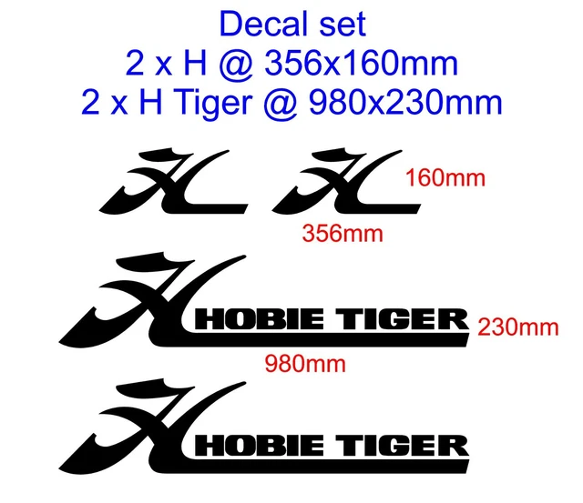 HOBIE TIGER & H catamaran kayak sail boat sailing dinghy campervan ...