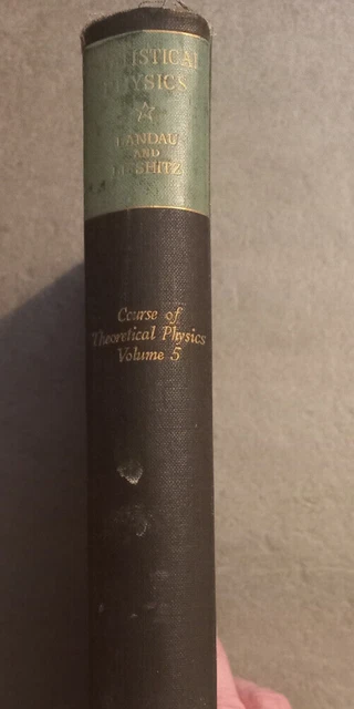 L. D. LANDAU, E. M. Lifshitz - STATISTICAL PHYSICS - Pergamon 1a ed ...