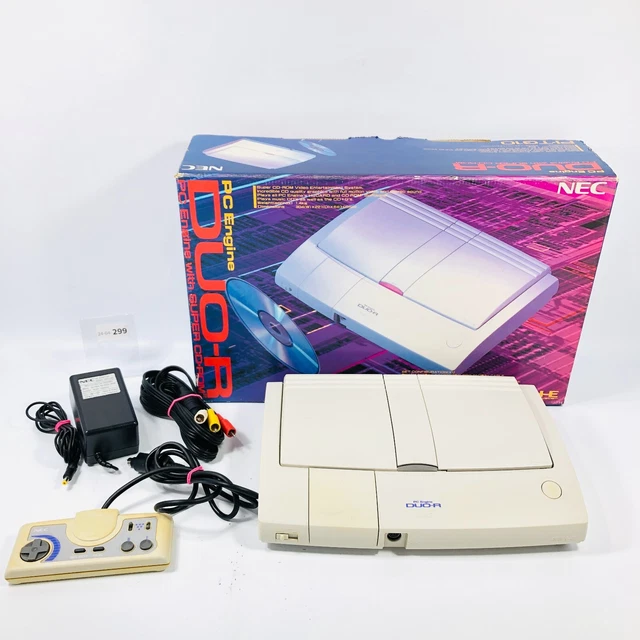 [GREAT] NEC PC Engine Duo-R PI-TG10 Console Box system from Japan 24-04 ...