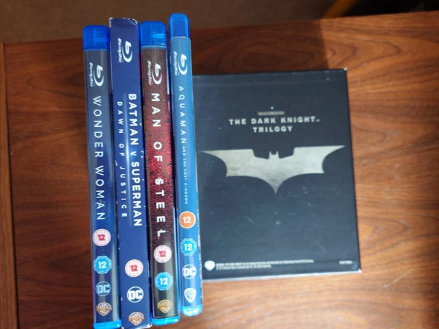 DC BLU-RAY 7 film collection - Batman-Superman-Wonder woman. £14.00 ...
