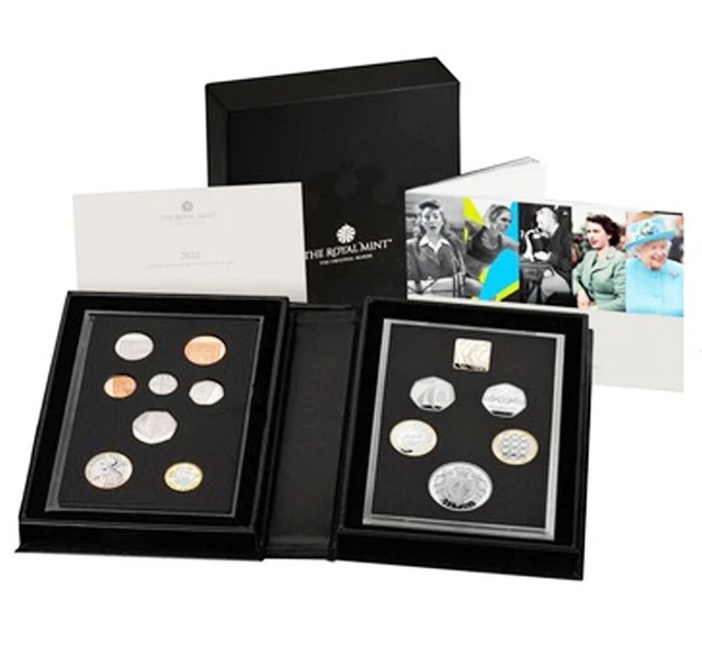 ROYAL MINT 2022 Annual 13 Coin Collectors Proof Set Platinum Jubilee £195.95 - PicClick UK