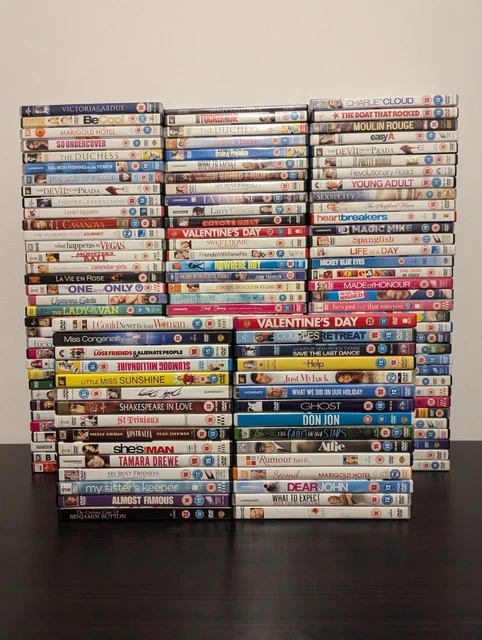 120+ FILM DVD Job Lot Bundle Wholesale - Rom-Com, Comedy, Love etc £16.99 - PicClick UK