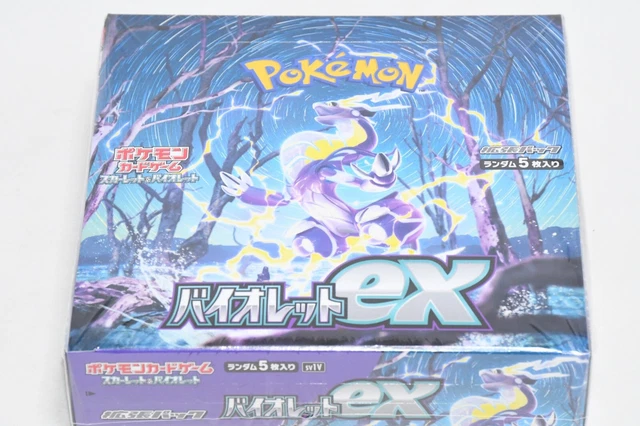 POKEMON CARD VIOLET ex booster box scarlet sv1S Sealed Japanese £136.38 - PicClick UK
