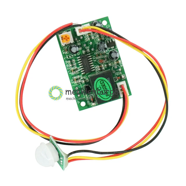 12V OUTPUT SENSOR Develop Adjustable Relay Pir Ir Pyroelectric Infrared ...