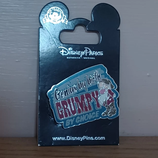 DISNEY PARKS - Snow White & Seven Dwarfs Genius by Birth Grumpy by ...