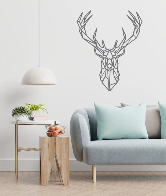 LASER CUT GEOMETRIC Stag vector DXF SVG CDR file Vector for CNC Plasma ...