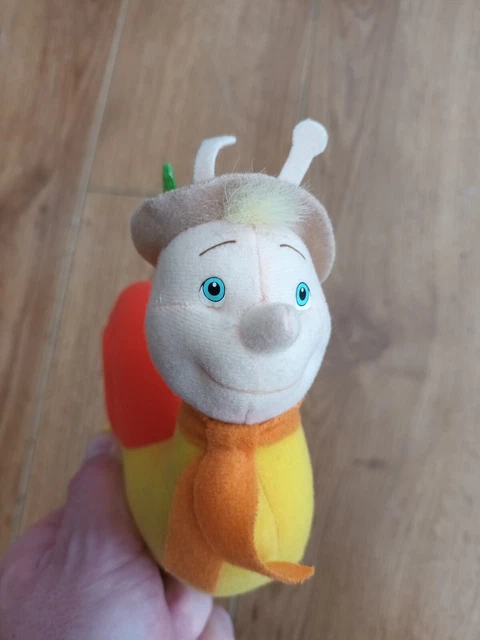 2004 THE MAGIC Roundabout Brian the Snail Plush Soft Cuddly Toy Figure ...