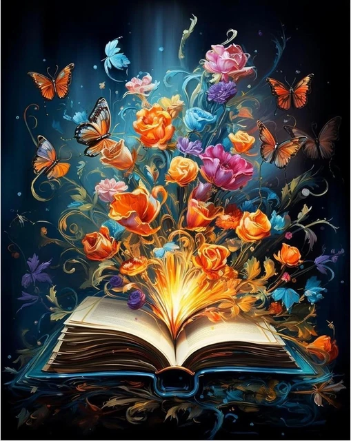 DIY OIL PAINTING, Paint by Number Kits on Canvas, Painting for Adults ...