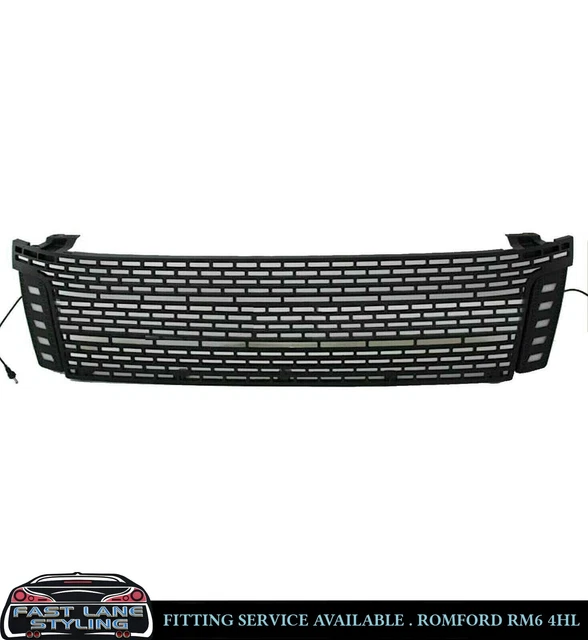 FRONT GRILL WITH Led Black For Ford Ranger T6 2012-2015 £1.00 - PicClick UK