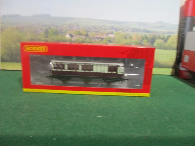 HORNBY LNWR 6 Wheel Third Class Brake Coach '7463' Cat No.r40075 £39.00 ...