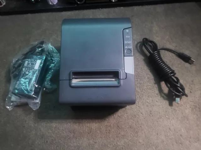 EPSON TM-T88V M244A POS Compact Thermal Receipt Printer, USB & Serial ...