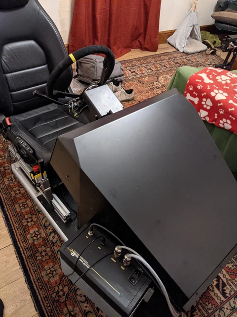 SIM RACING RIG Aluminium System - Like Fanatec Thrustmaster Simucube NF ...