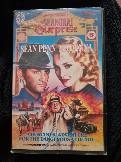 SHANGHAI SURPRISE ( VHS Video ) Sean Penn / Madonna [ Handmade Films ...
