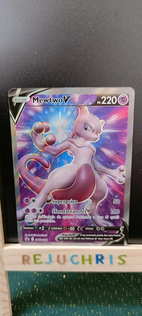 CARTE POKÉMON ITALIENNE Mewtwo V SWSH229 Promo Epée & Bouclier EUR 8,00 - PicClick FR