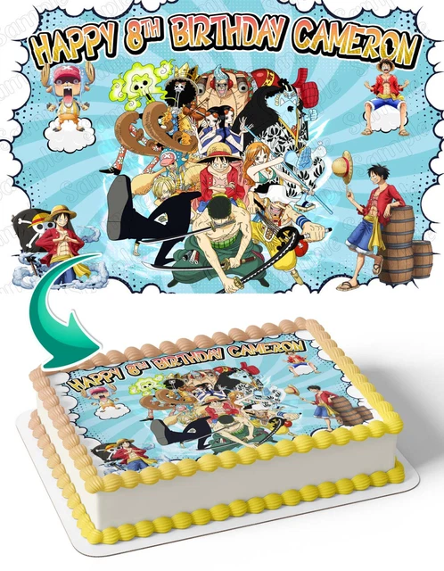 One Piece Edible Cake Topper FOR SALE! - PicClick UK