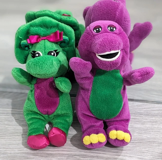 BARNEY THE DINOSAUR Soft Toy Bundle - Baby Bop & Barney £18.99 ...