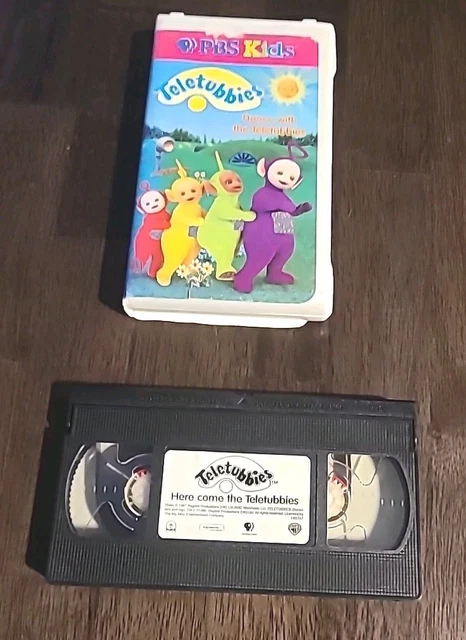 TELETUBBIES DANCE WITH the Teletubbies VHS 1998 PBS Kids Movement Play ...