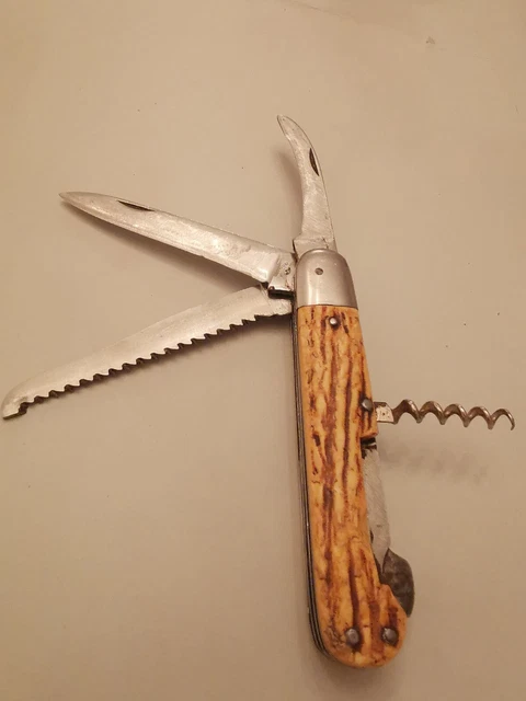 ALTES JAGDMESSER GML Leegebruch Foron Taschenmesser Sammlung Knife EUR ...