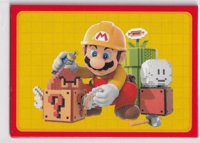 PANINI SUPER MARIO Playtime 2023 Sticker #86 Mario Red Parallel £2.64 ...