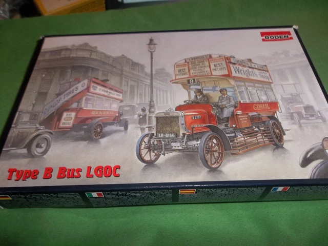 RODEN 1/72ND British Bus Type B Bus Lgoc £13.99 - PicClick UK