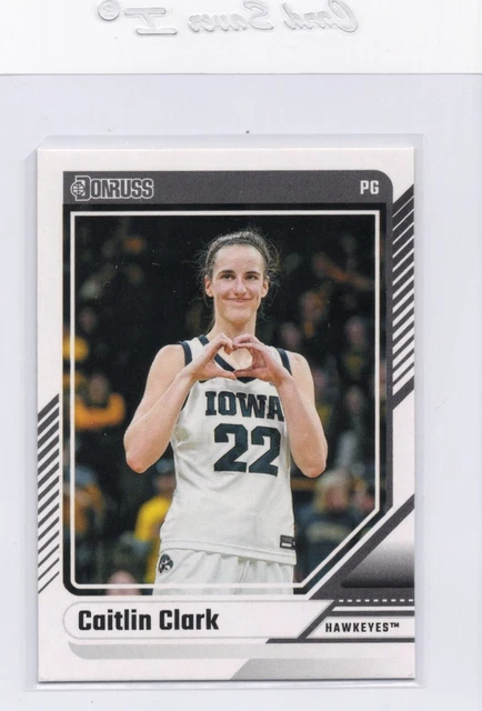 2024 PANINI CAITLIN Clark Collection - Caitlin Clark Donruss Rookie RC ...