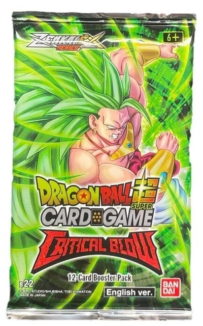 DRAGON BALL SUPER Card Game Zenkai Series Set 05 Booster B22 [1 Pack] [2685865] $6.95 - PicClick AU
