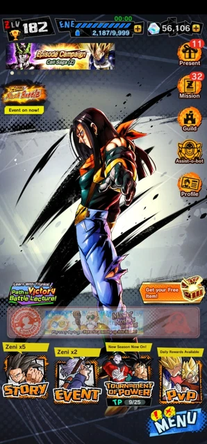 DRAGON BALL LEGENDS +56.000 CC + [12 Legends Limited]+ SP Android ...