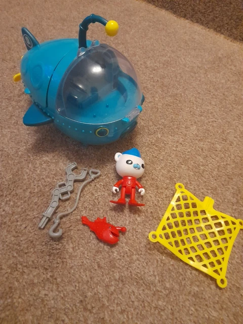 FISHER-PRICE OCTONAUTS GUP A Mission Vehicle and Barnacles Complete ...
