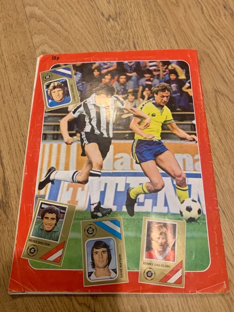 FKS SOCCER STARS 78/79 Golden Collection Football Sticker Album 46% ...