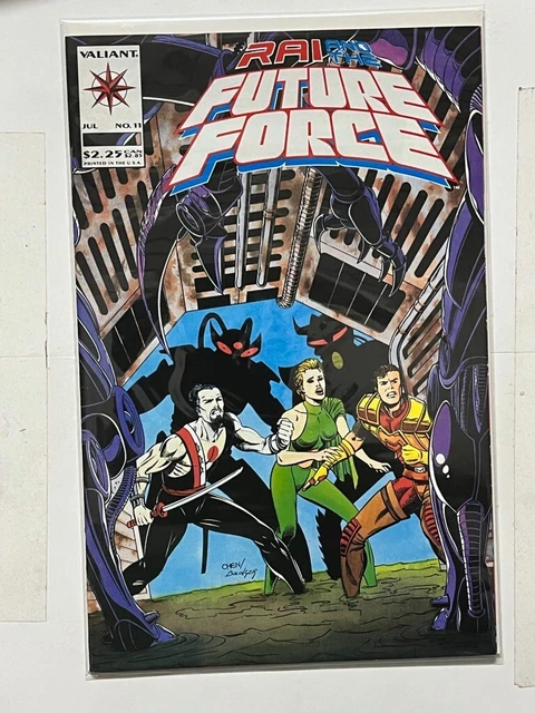 RAI AND THE Future Force #11 juillet 1993 Valiant Comics » | Expédition ...