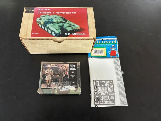 1/35 &MB MODELS& Crusader MK.II conversion -+ Eduard PE set and 2 VP ...