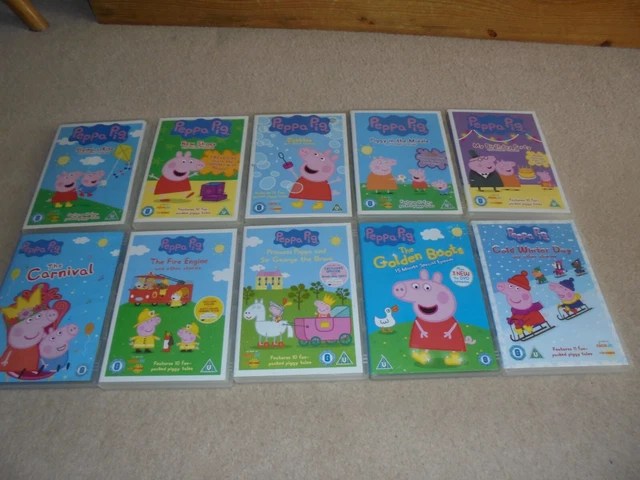 PEPPA PIG DVD Bundle Set Collection 97 Episodes Animated Television ...